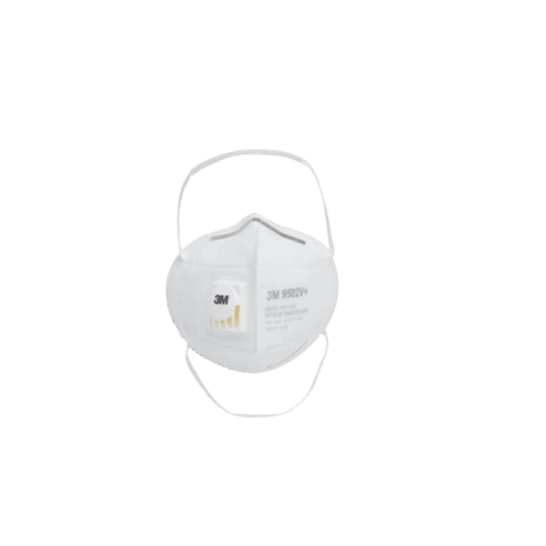 3M™ 9502V+ Headband Particulate Respirator, P2KN95, Valved, 250 EACase ...
