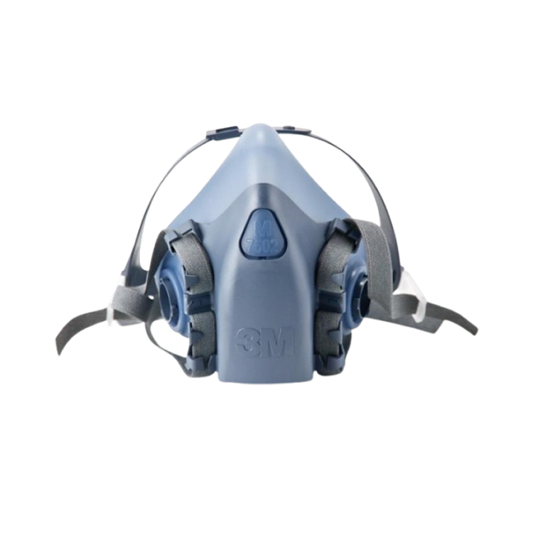 3M™ Half Facepiece Reusable Respirator 7502/37082(AAD) Medium 10 EA ...