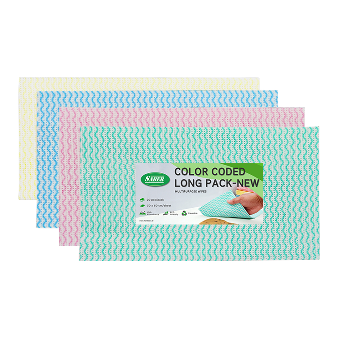 SABER SCC20-LP Color Coded Wipes - Griya Safety