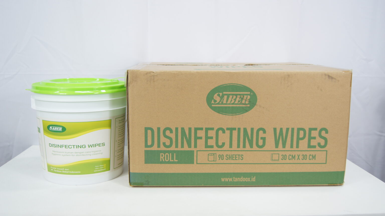 SABER SDW40-SR Disinfecting Wipes - Griya Safety