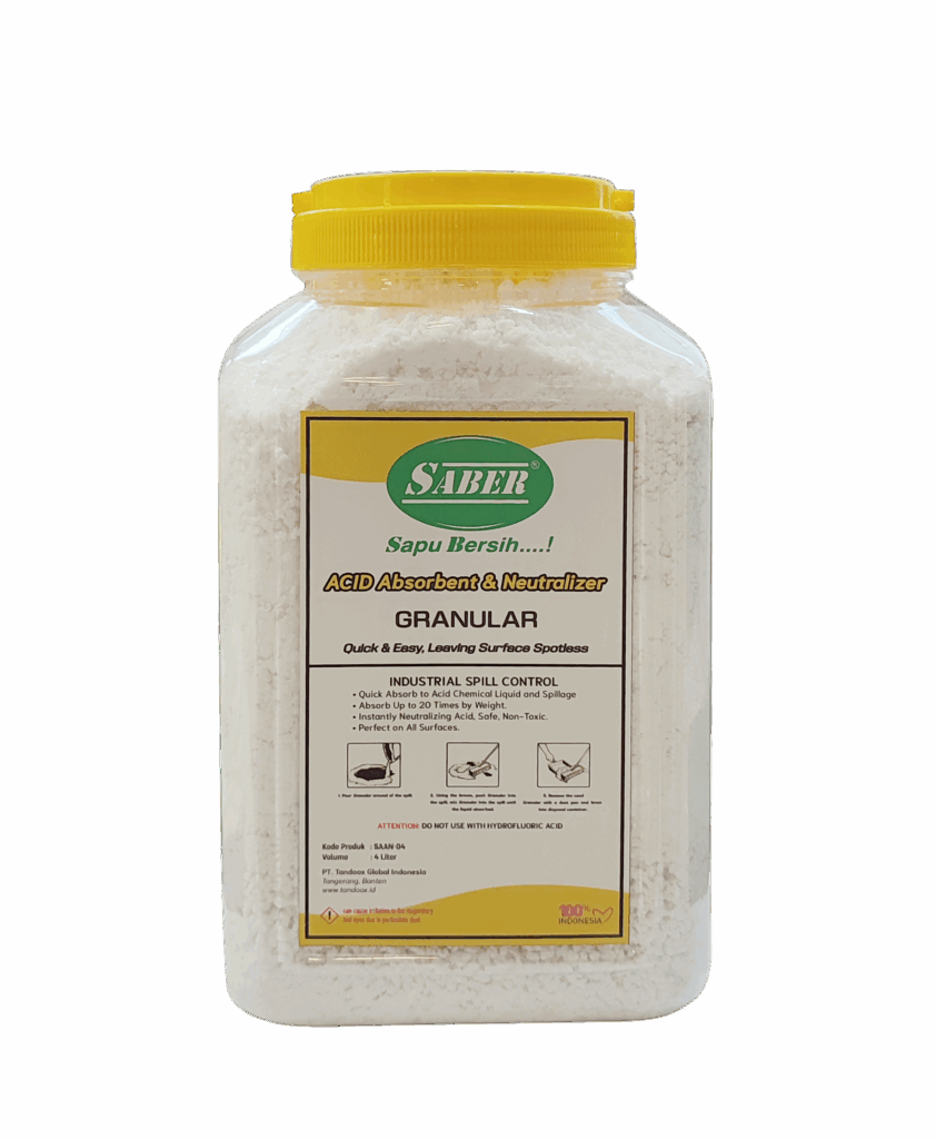 SABER Acid Absorbent & Neutralizer 4 Liter SAAN-04 - Griya Safety
